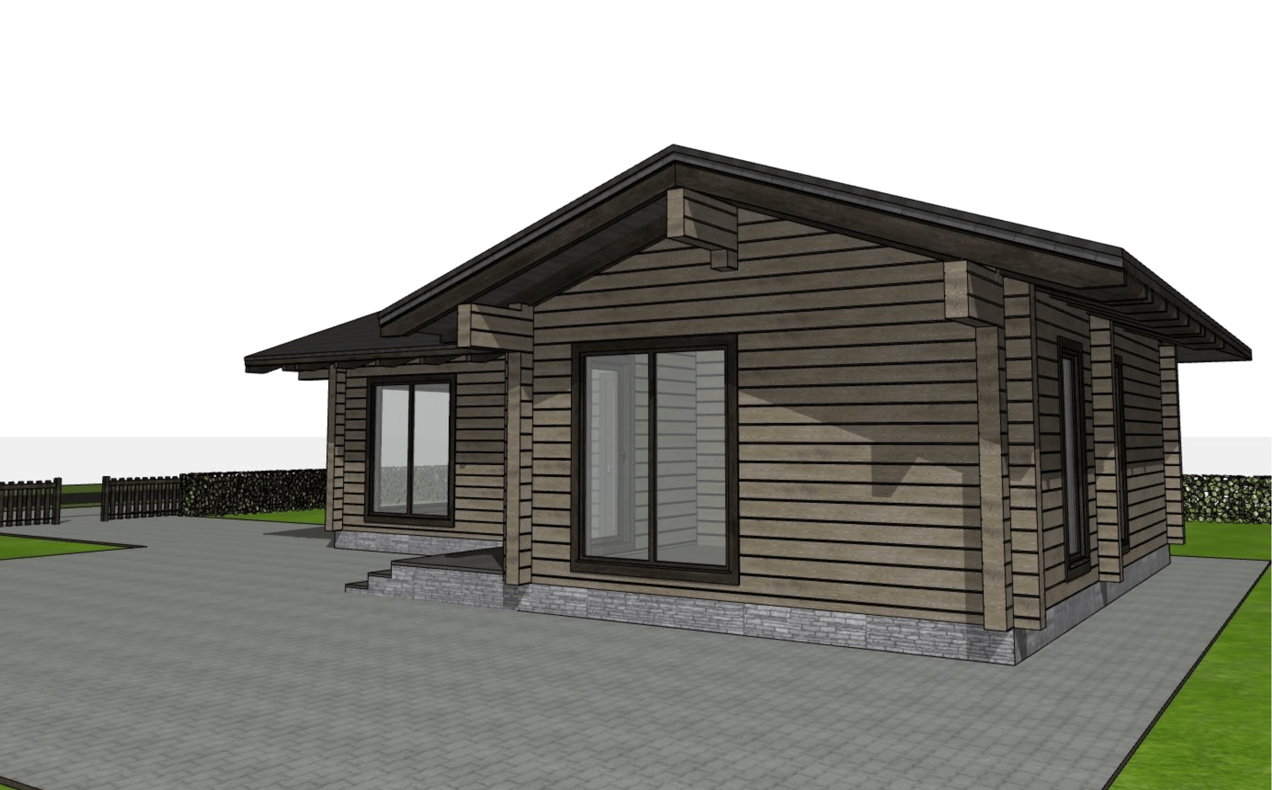 Build an American house in the US - a wooden house from Belarus for New ...